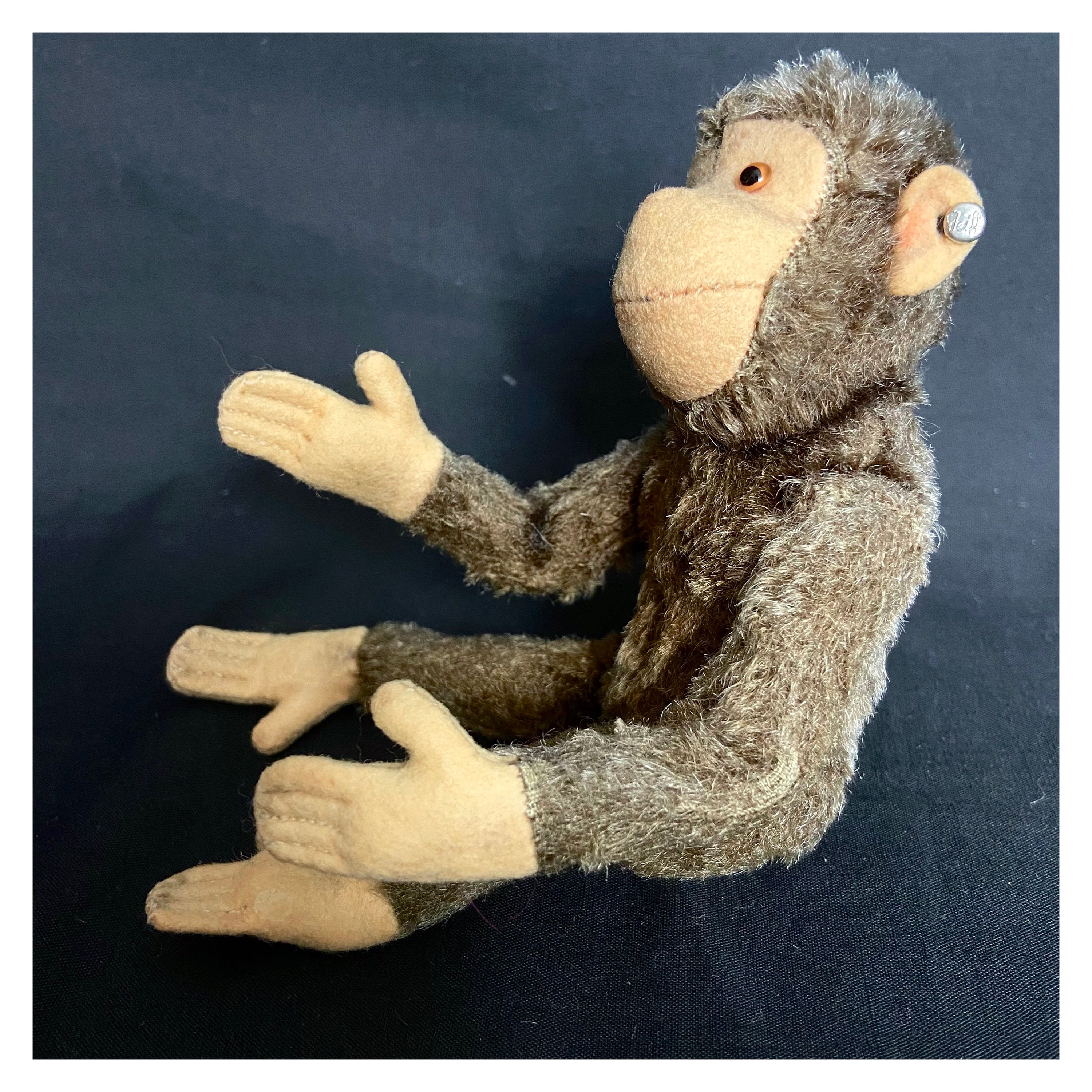 Steiff Vintage 60s Jocko Monkey. Collectible Miniature - Etsy