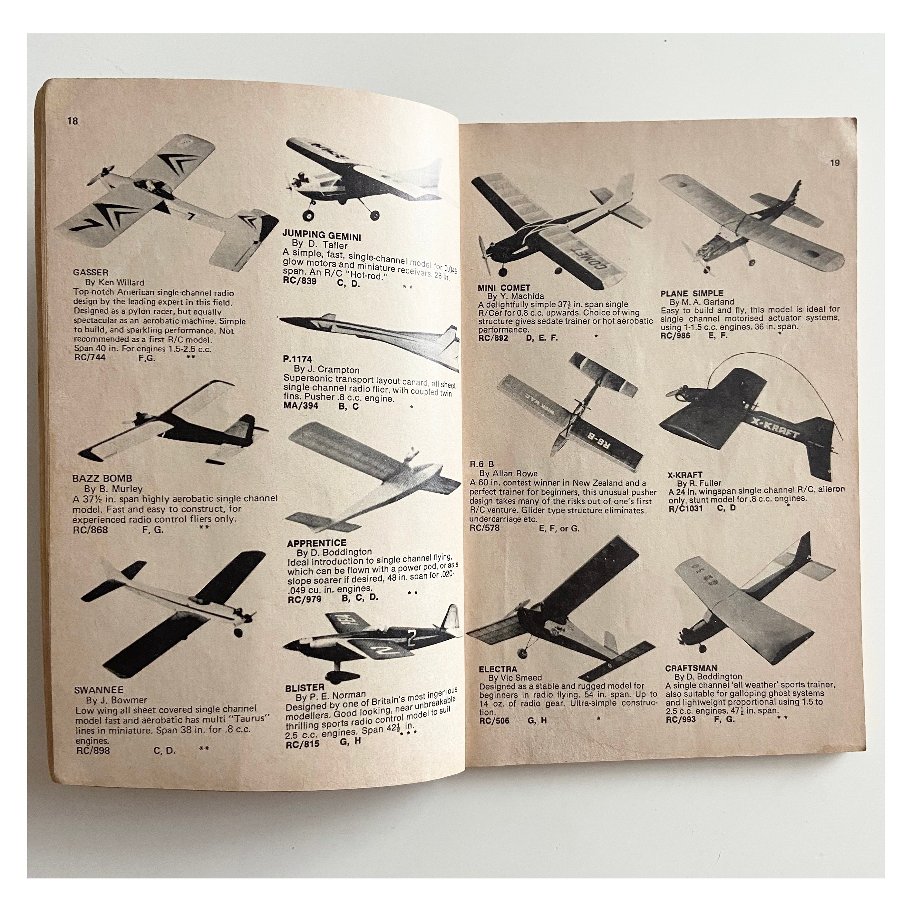 Radio Control Models. Plans Handbook 4. Model & Allied Publications ...