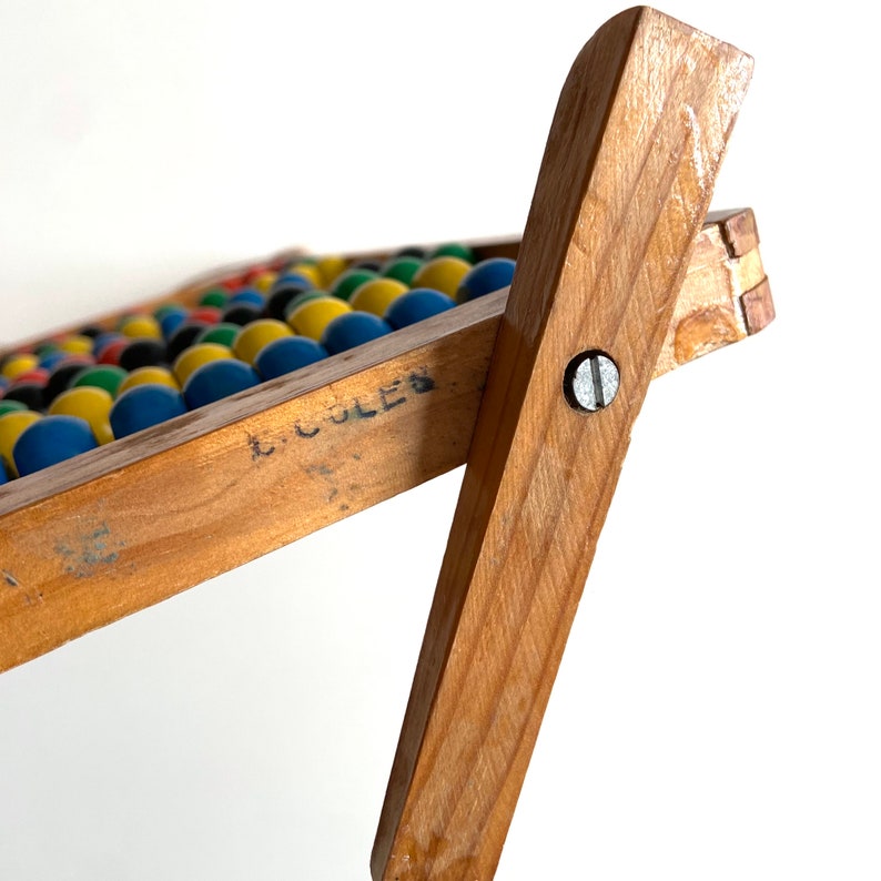 70s Vintage Wooden Abacus. Maths Tools. School Play Prop. - Etsy