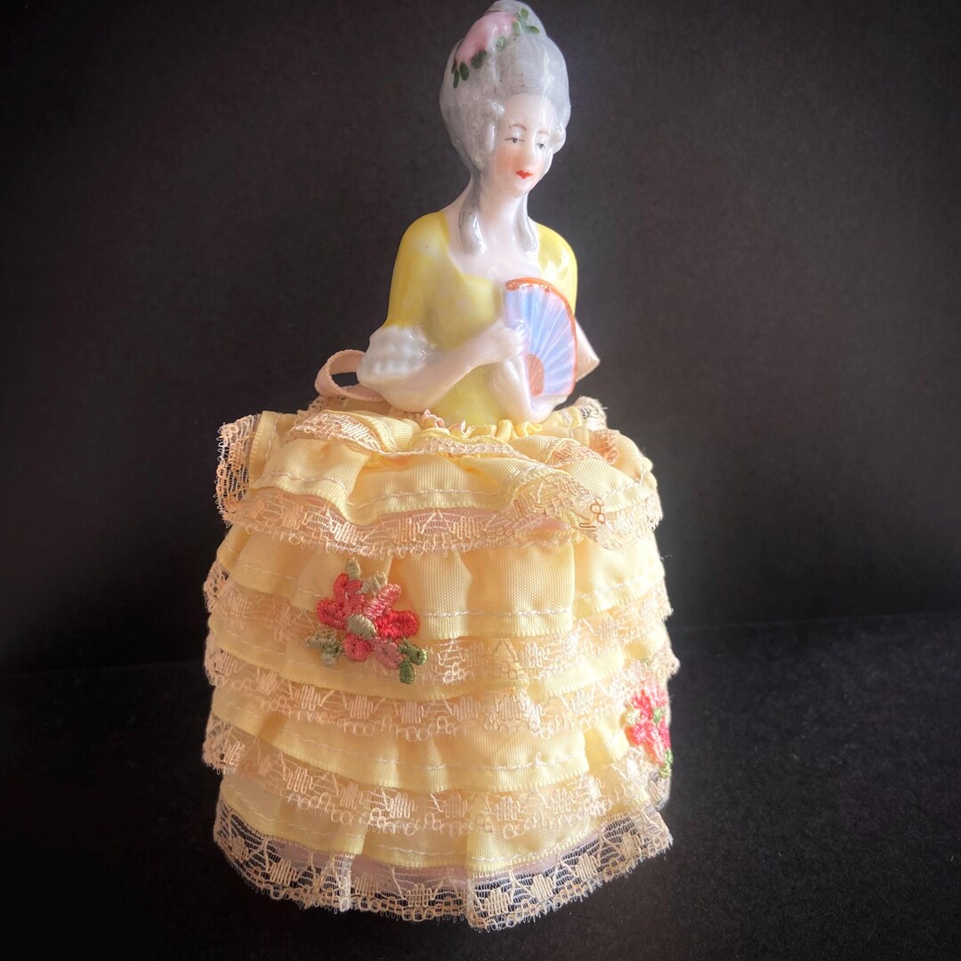 Antique Porcelain Half Lady Pincushion. - Etsy