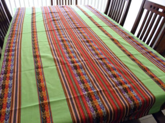 New From Peru Andean Inca Cotton Table Cloth Table Cover - Etsy