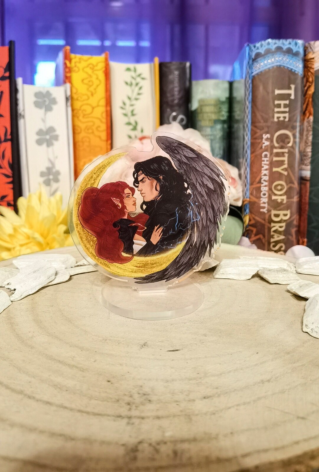 Bryce Quinlan and Hunt Athalar CRESCENT CITY Inspired Mini Standee - Etsy