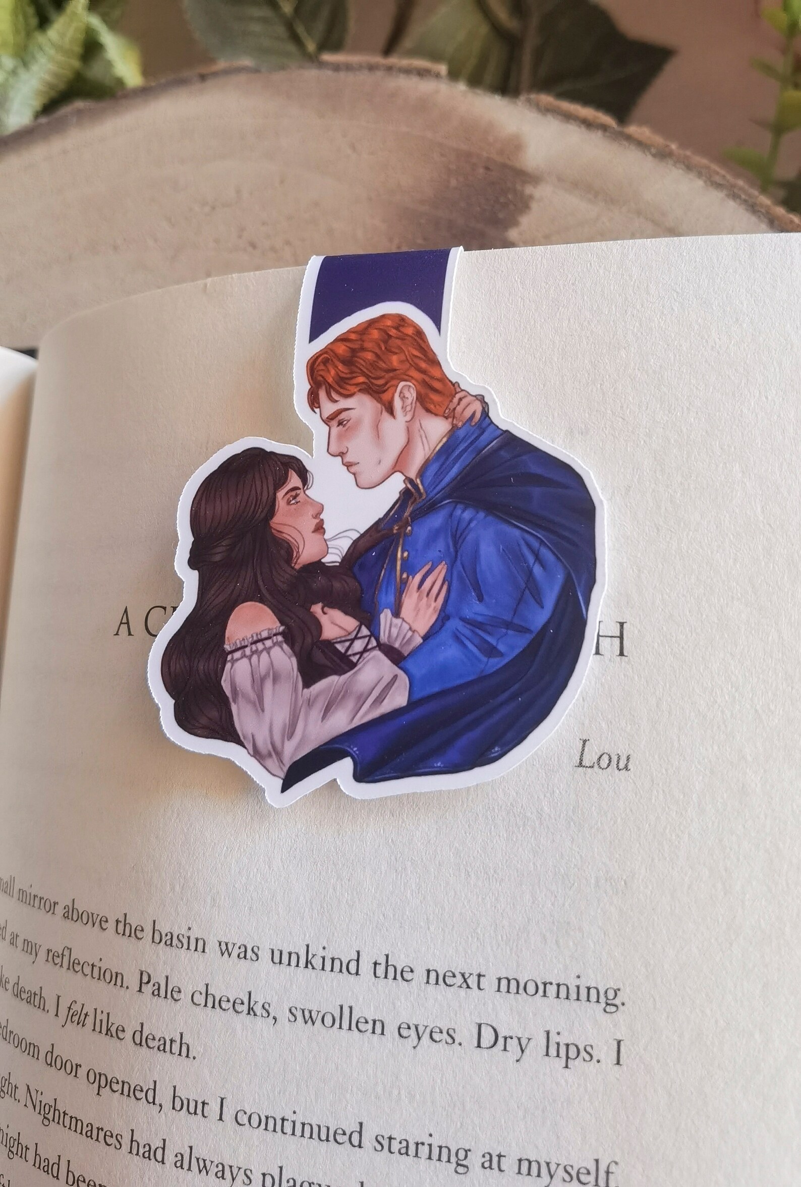 Lou X Reid SERPENT AND DOVE Inspired Magnetic Bookmark Witch - Etsy