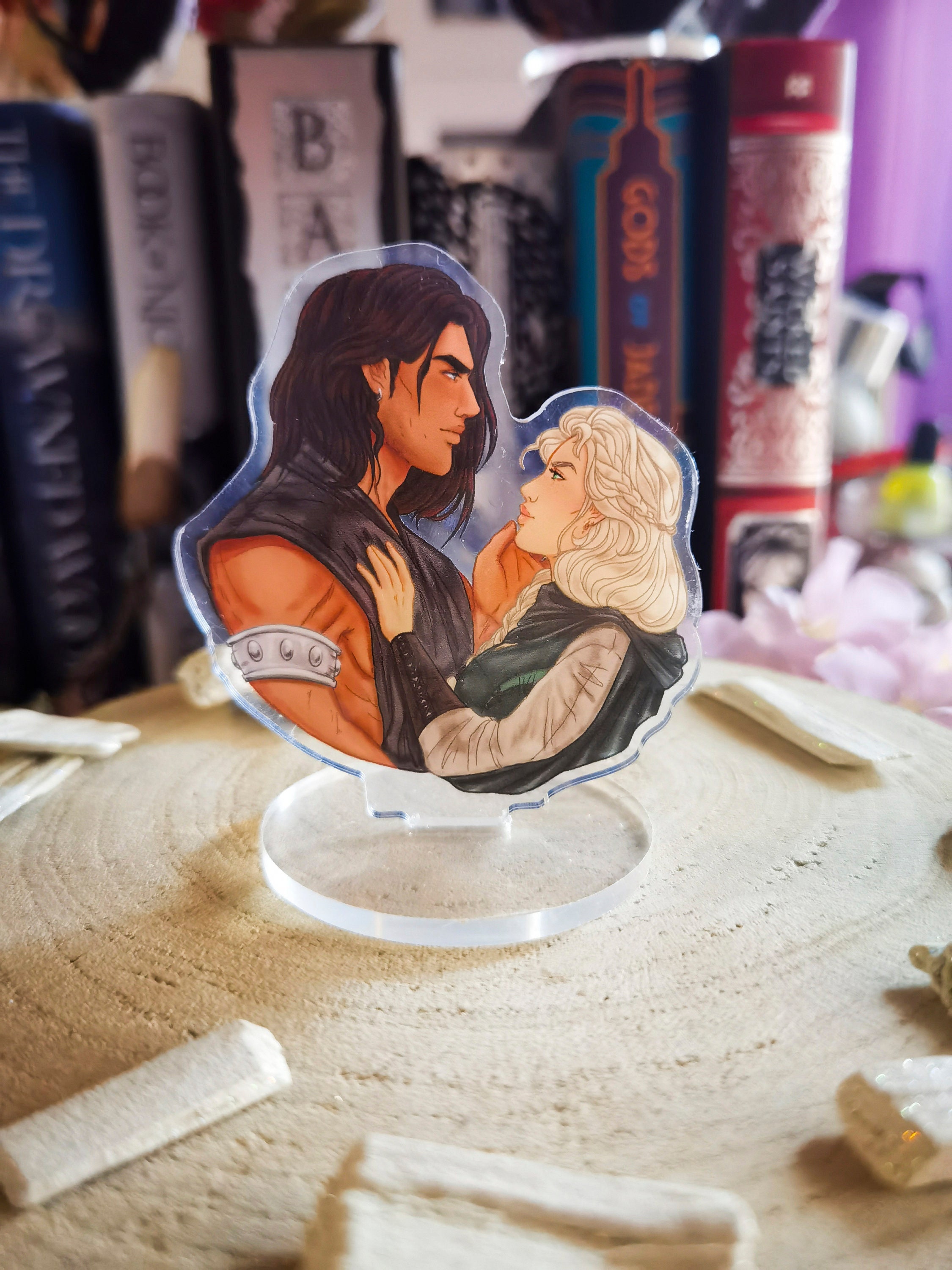 A SHADOW in THE EMBER Seraphena X Nyktos oficcial License - Etsy Finland