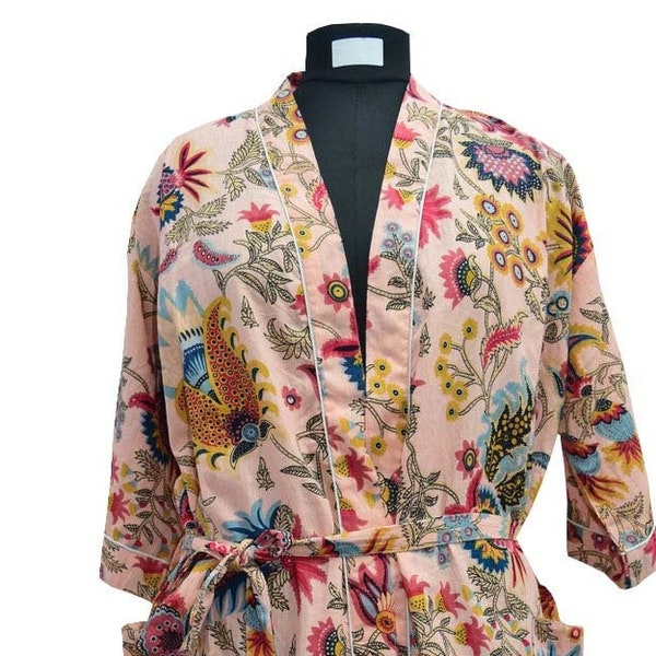 Indian Cotton Robe - Etsy