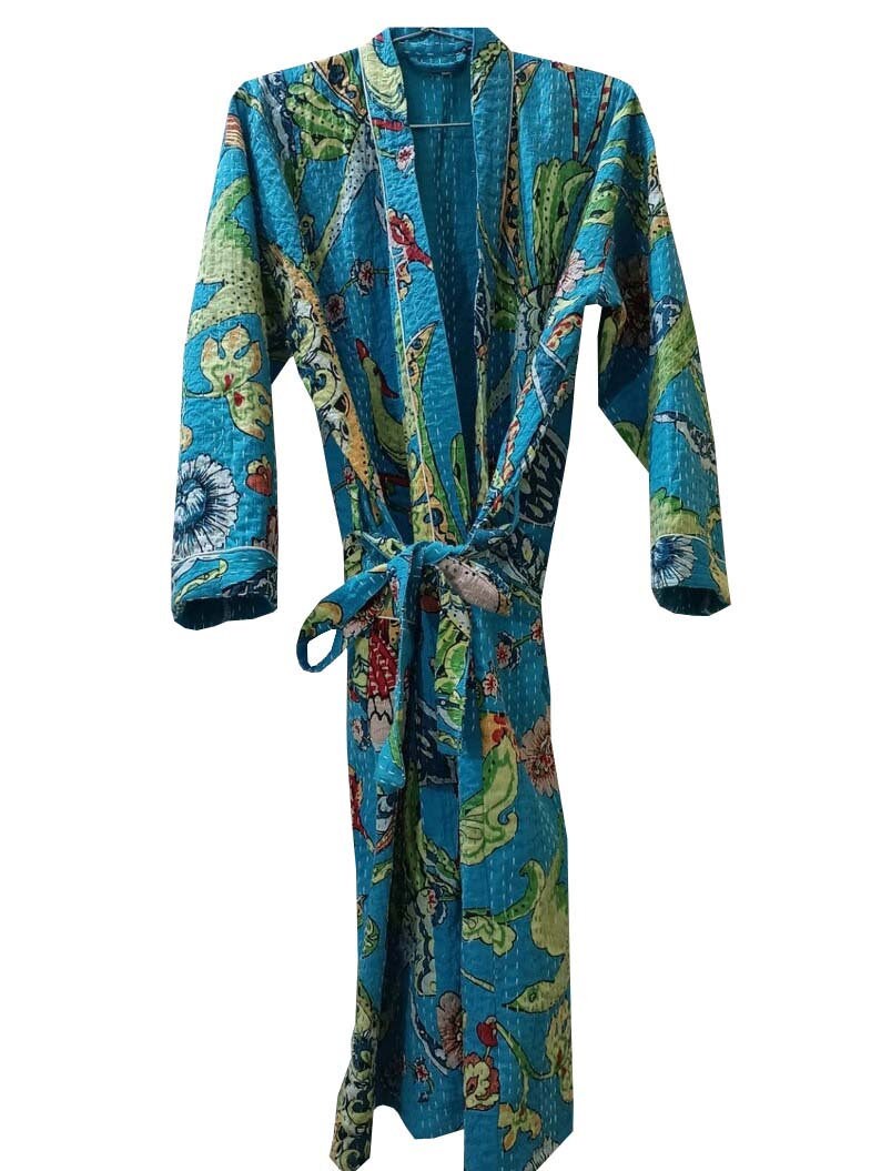 DTH Cotton Robes Embroidery Robes Cotton Handmade Robes - Etsy UK