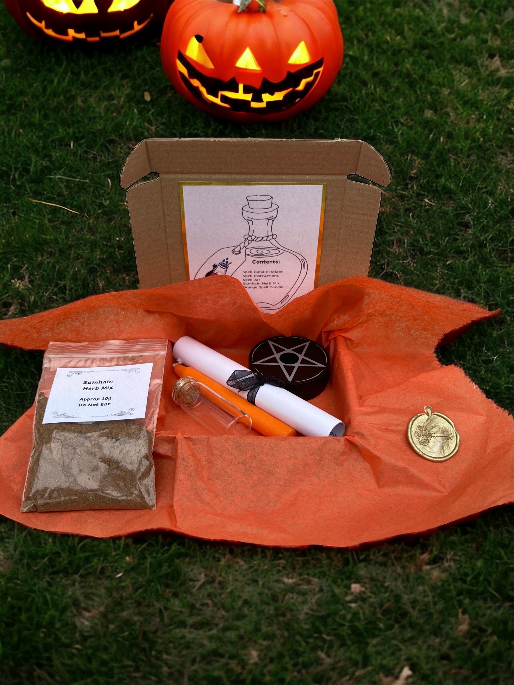 Samhain Ancestor Spell Kit Witch Kit Pagan Wiccan - Etsy
