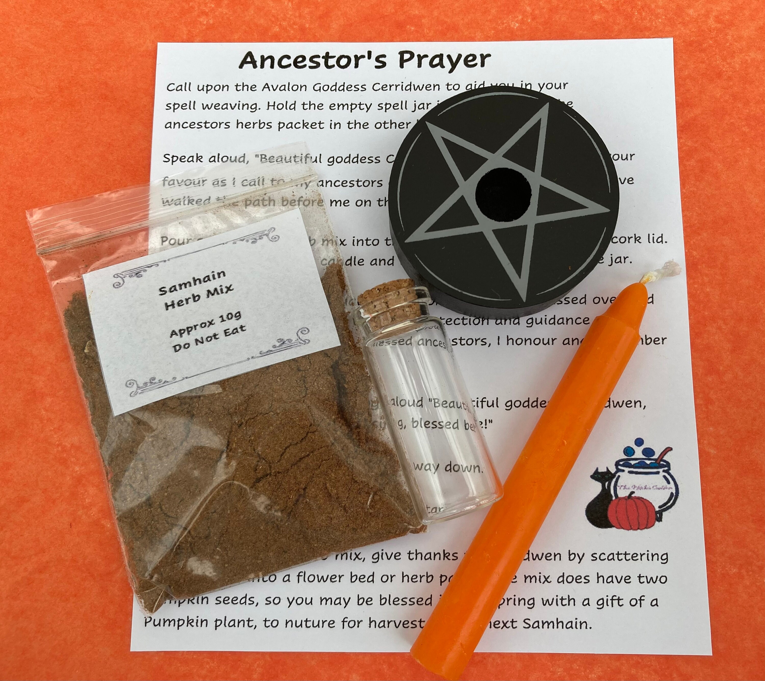 Samhain Ancestor Spell Kit Witch Kit Pagan Wiccan - Etsy