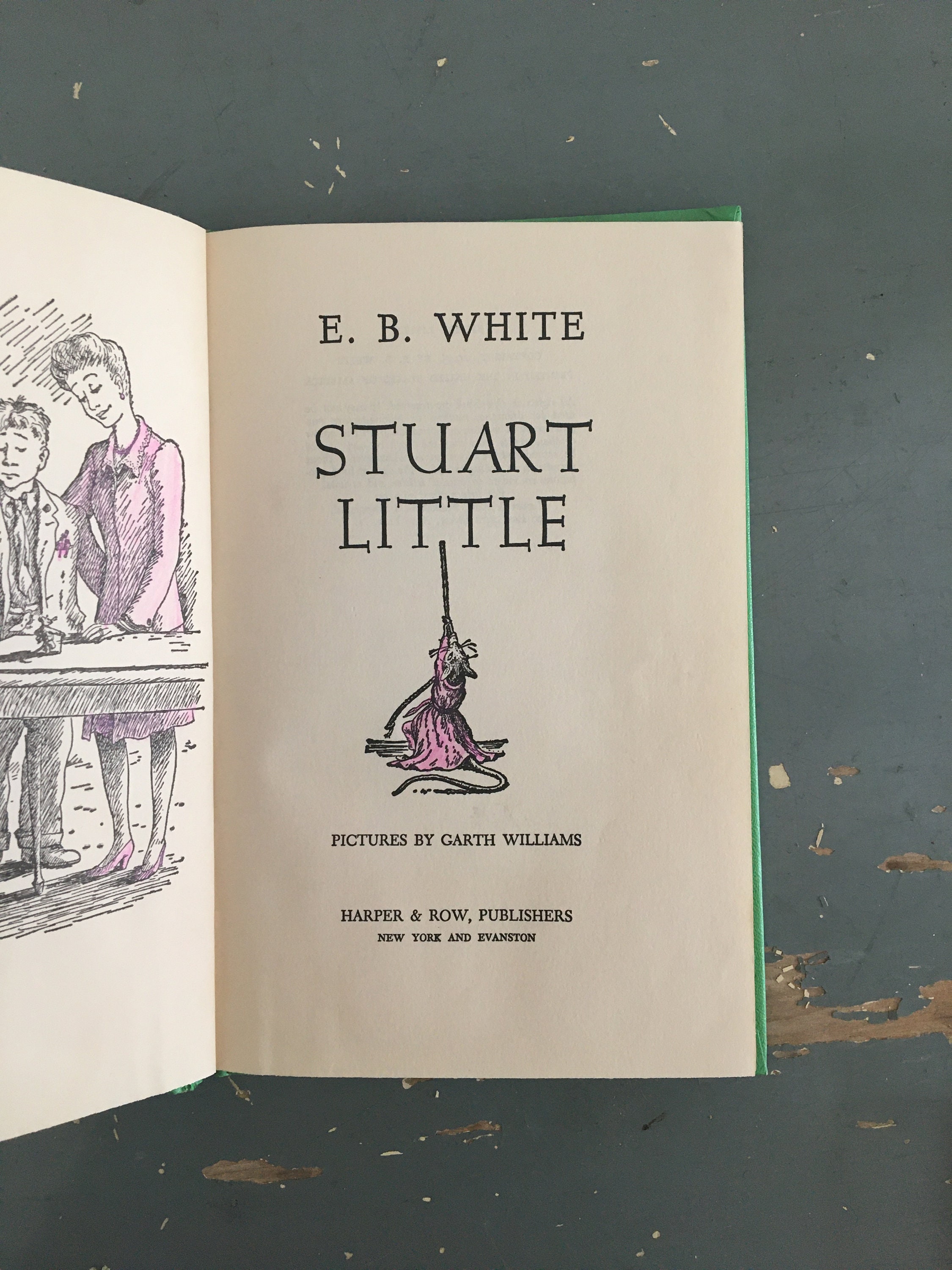 Stuart Little by E.B. White | First Book Club Edition | ©1945 - Etsy