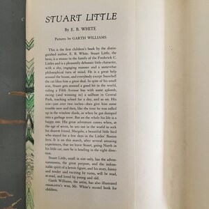 Stuart Little by E.B. White | First Book Club Edition | ©1945 - Etsy