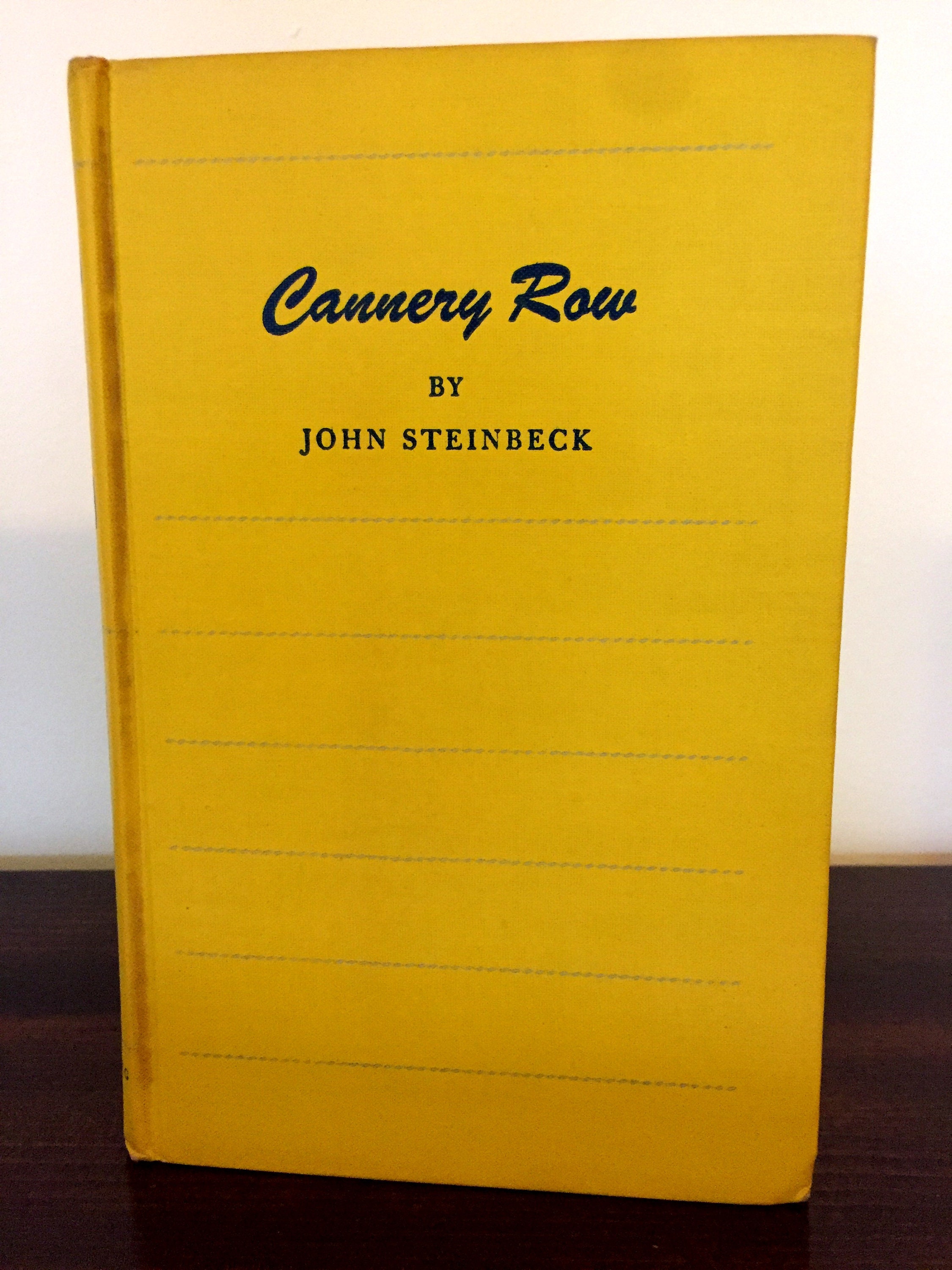 Cannery Row, by John Steinbeck First Edition Second Issue ©1945 - Etsy