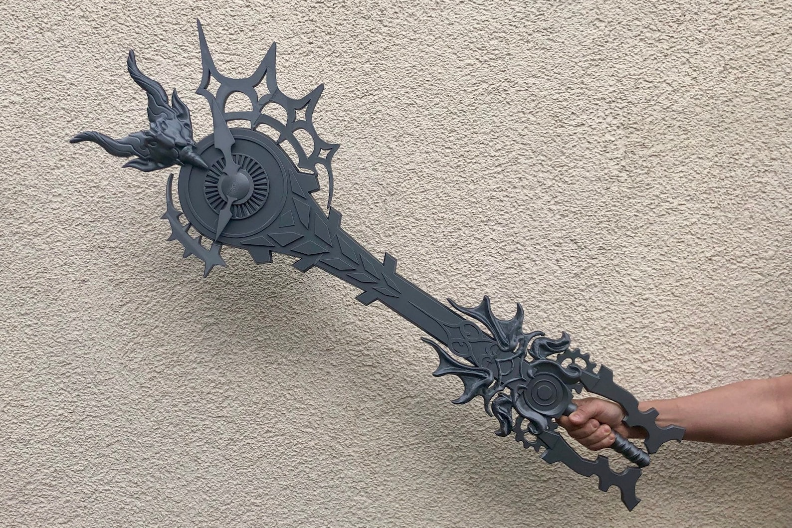 Kingdom Hearts Keyblade No Name Clock | Etsy