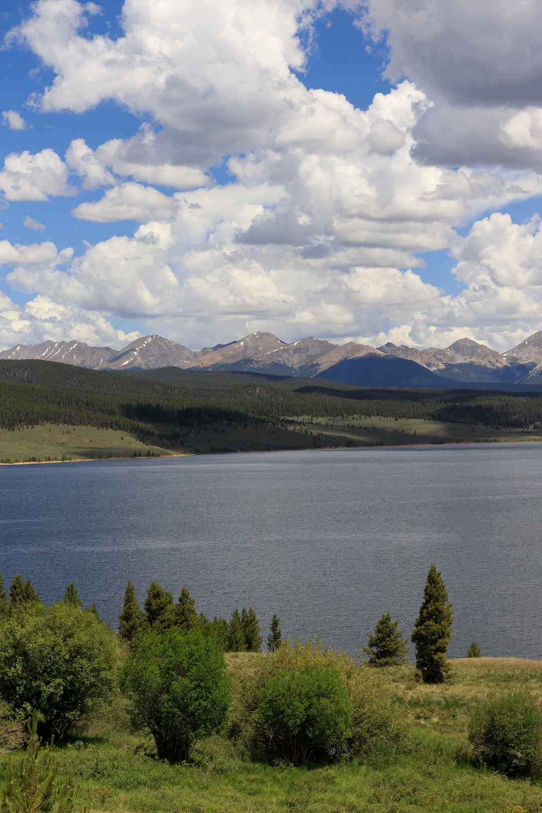 Vertical Photo of Taylor Park Reservoir | Continental Divide | Colorado ...