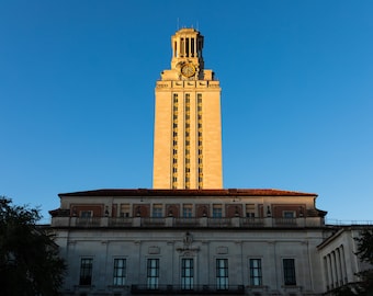 University of Texas at Austin Tower University of Texas at | Etsy