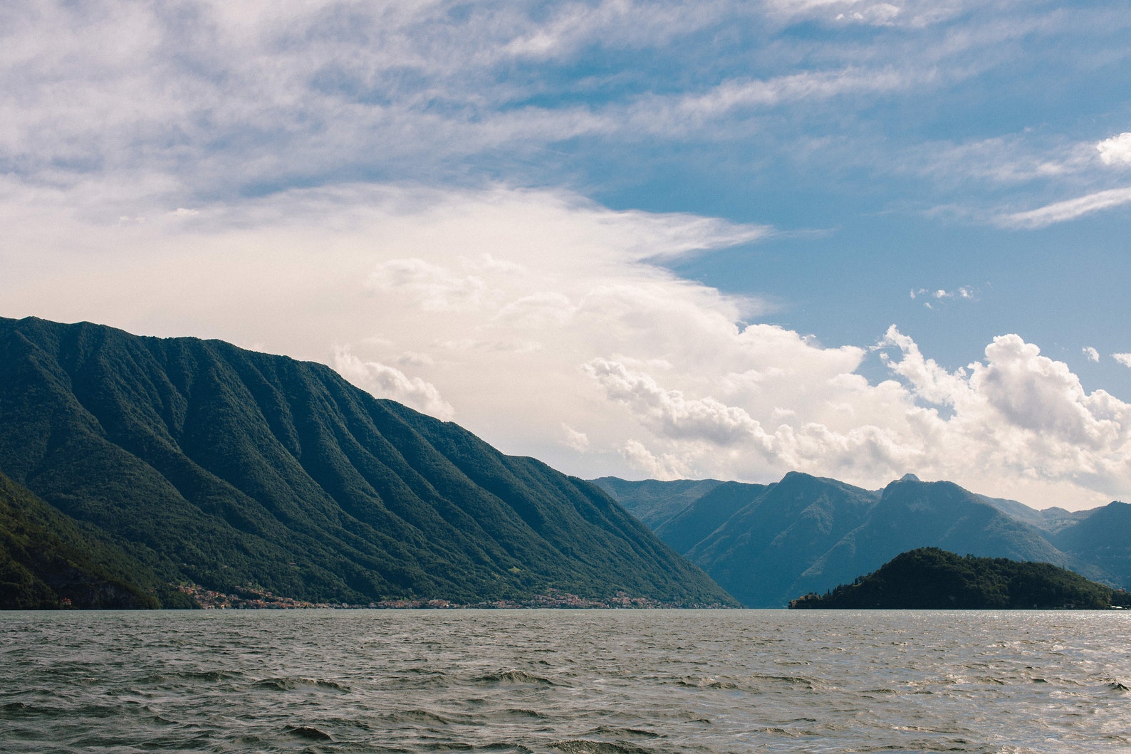 Lake Como Mountains Fine Art Print | Lago Di Como | Italy Travel Prints ...