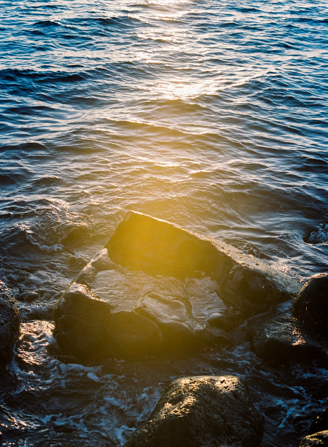 Vertical Photo of Rocks in the Ocean in Lahiana, Maui, Hawaii | Sunset ...