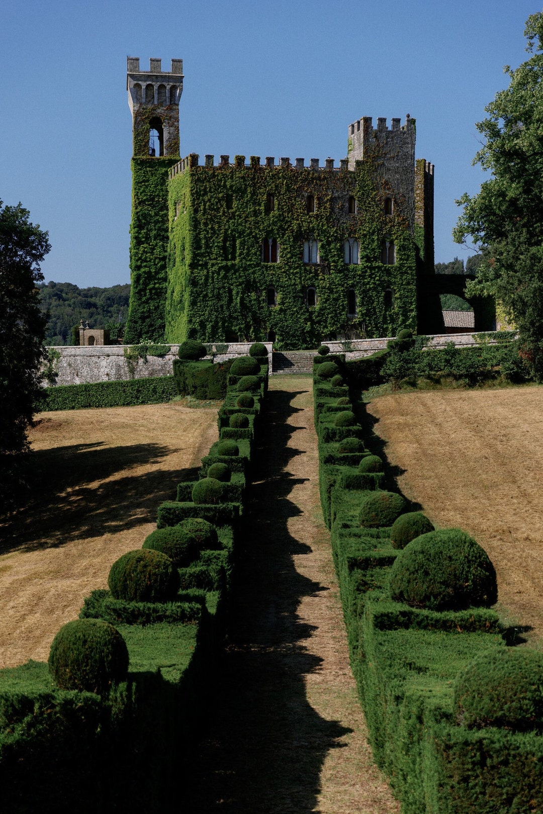 Vertical Photo Print Castello Di Celsa | Tuscany Italian Summer Italy ...