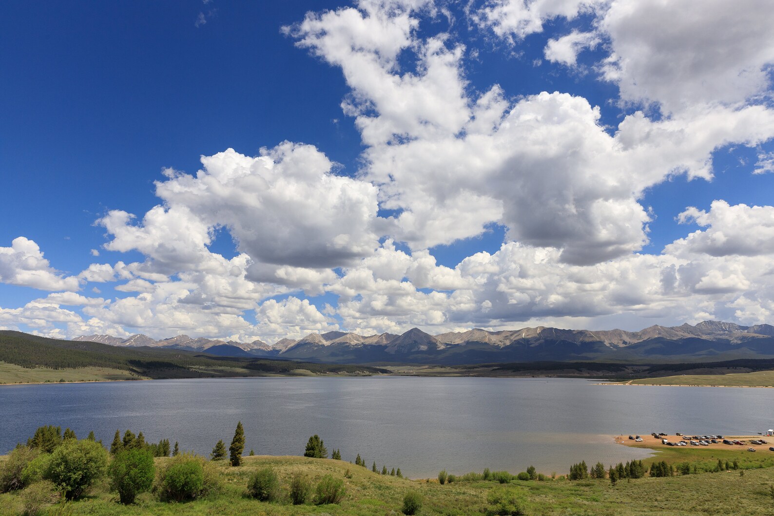 Taylor Park Reservoir | Continental Divide | Colorado Landscape | Blue ...