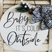 Baby It's Cold Outside Sign, Winter Door Hanger, Winter Wreath ...