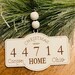 Zip Code Ornament SVG File, Zip Code Glowforge Ornament, Personalized ...