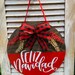 Feliz Navidad Door Sign | Holiday Decor | Merry Christmas Door Hanger ...