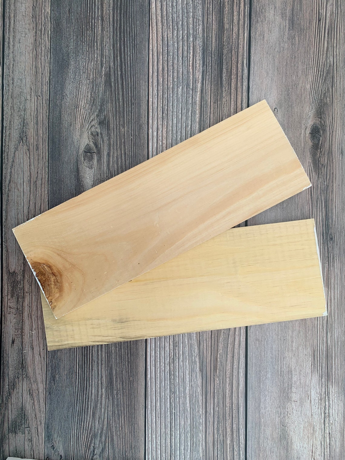 Set of 5 Painted Wood Blanks for Crafts | DIY Crafting Blanks | Blank ...