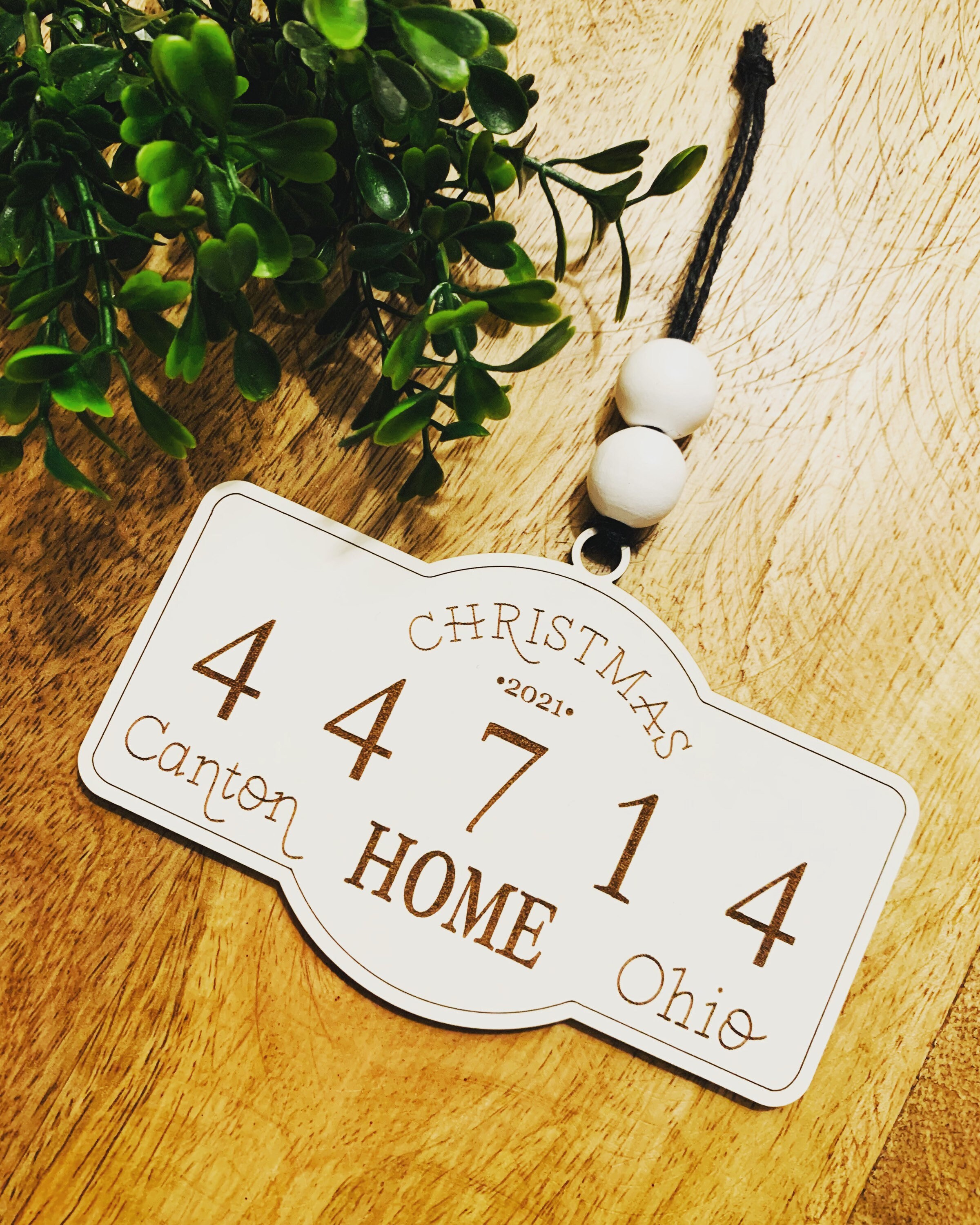 Zip Code Ornament SVG File Zip Code Glowforge Ornament - Etsy