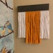 Geometric String Wall Art, Boho Chic Wall Hanging, Fiber Art Tapestry ...