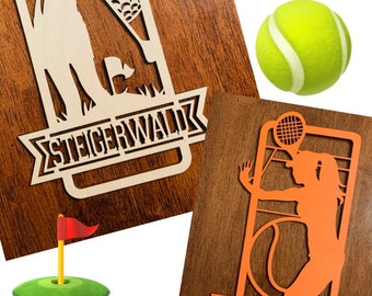 Custom 3D Sports Silhouette Football Baseball Soccer - Etsy