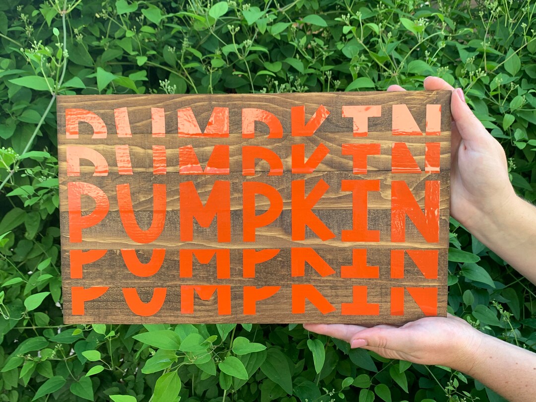Fall Wooden Pumpkin Sign, Fall Sign for Home, Pumpkin Sign, Autumn ...