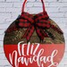 Feliz Navidad Door Sign | Holiday Decor | Merry Christmas Door Hanger ...