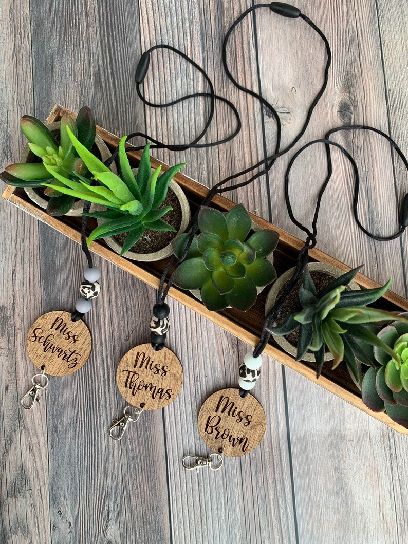 Personalized Teacher Lanyard, Teacher Lanyard With Name, Personalized ...