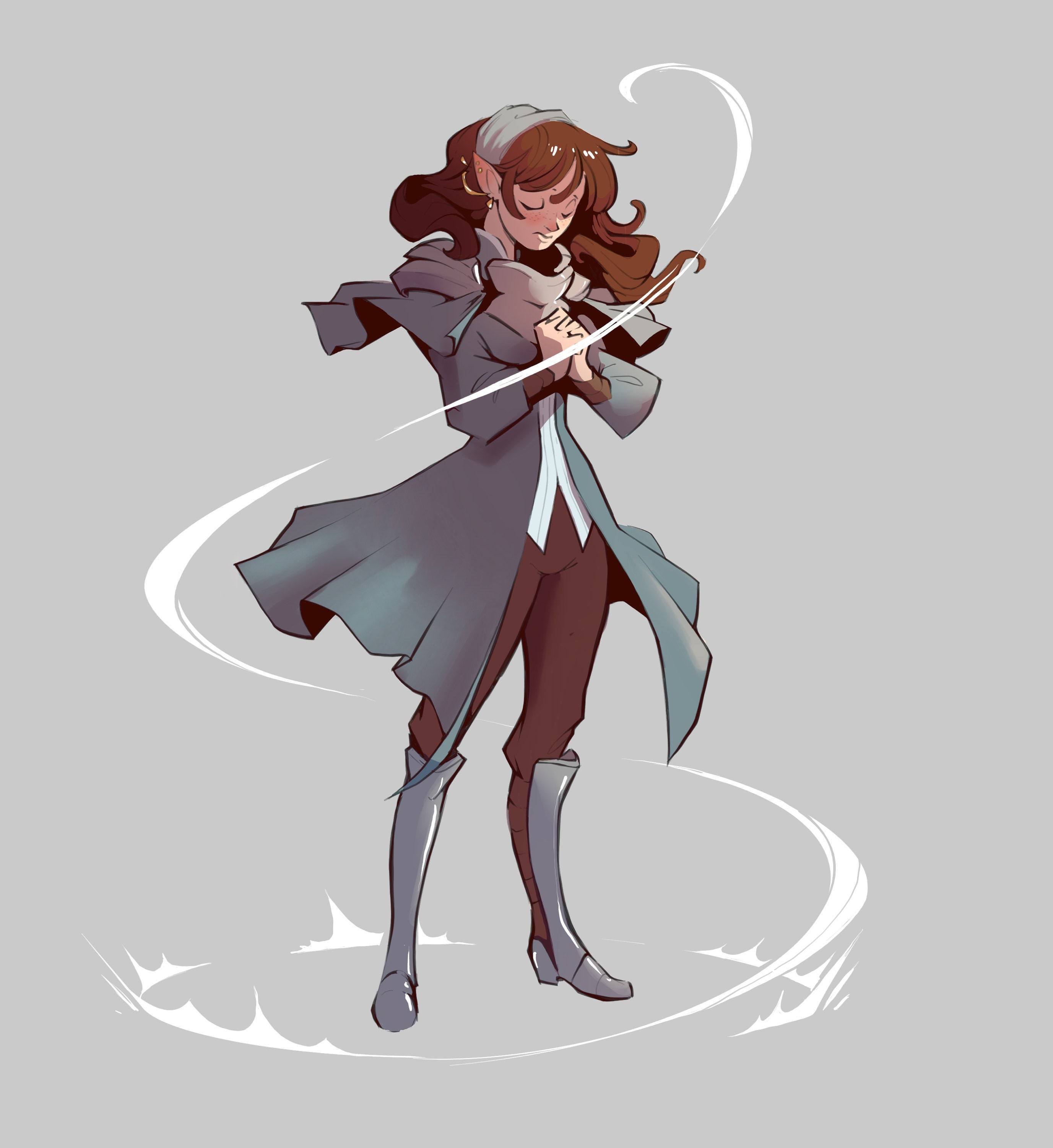 Digital Character Art Commission Full Color With Shading - Etsy