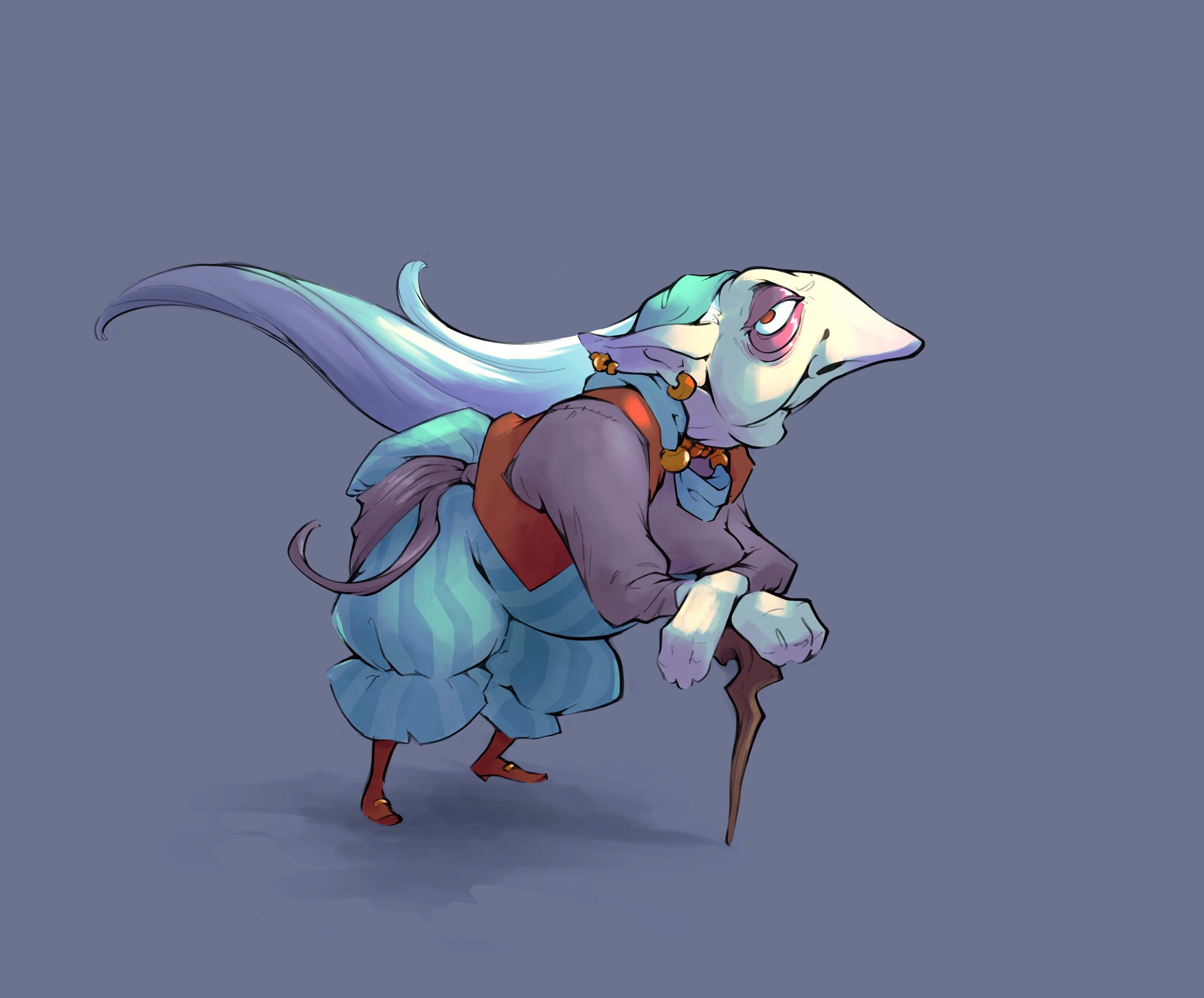 Digital Character Art Commission Full Color With Shading - Etsy