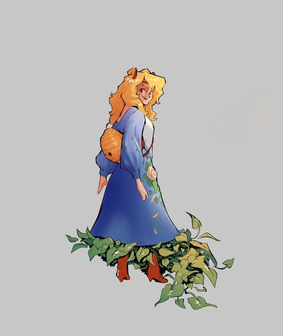 Digital Character Art Commission Full Color With Shading | Etsy