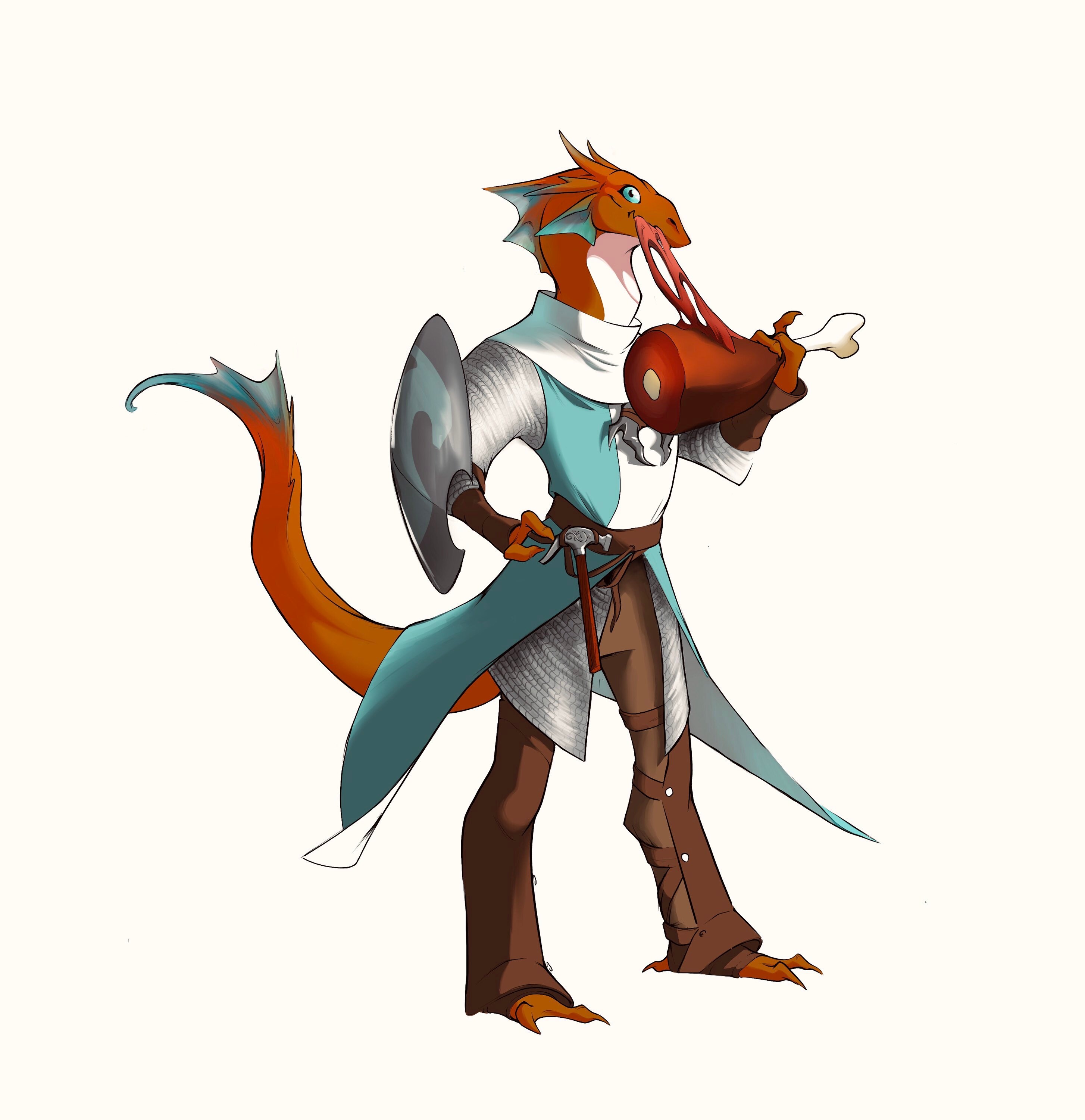 Digital Character Art Commission full color with shading | Etsy