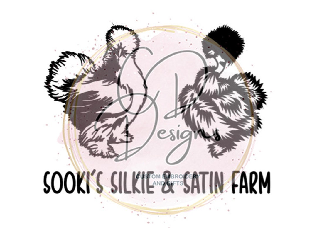Show Girl Silkie Chicken Custom Vinyl Decal Car Decal Sooki's Silkie ...