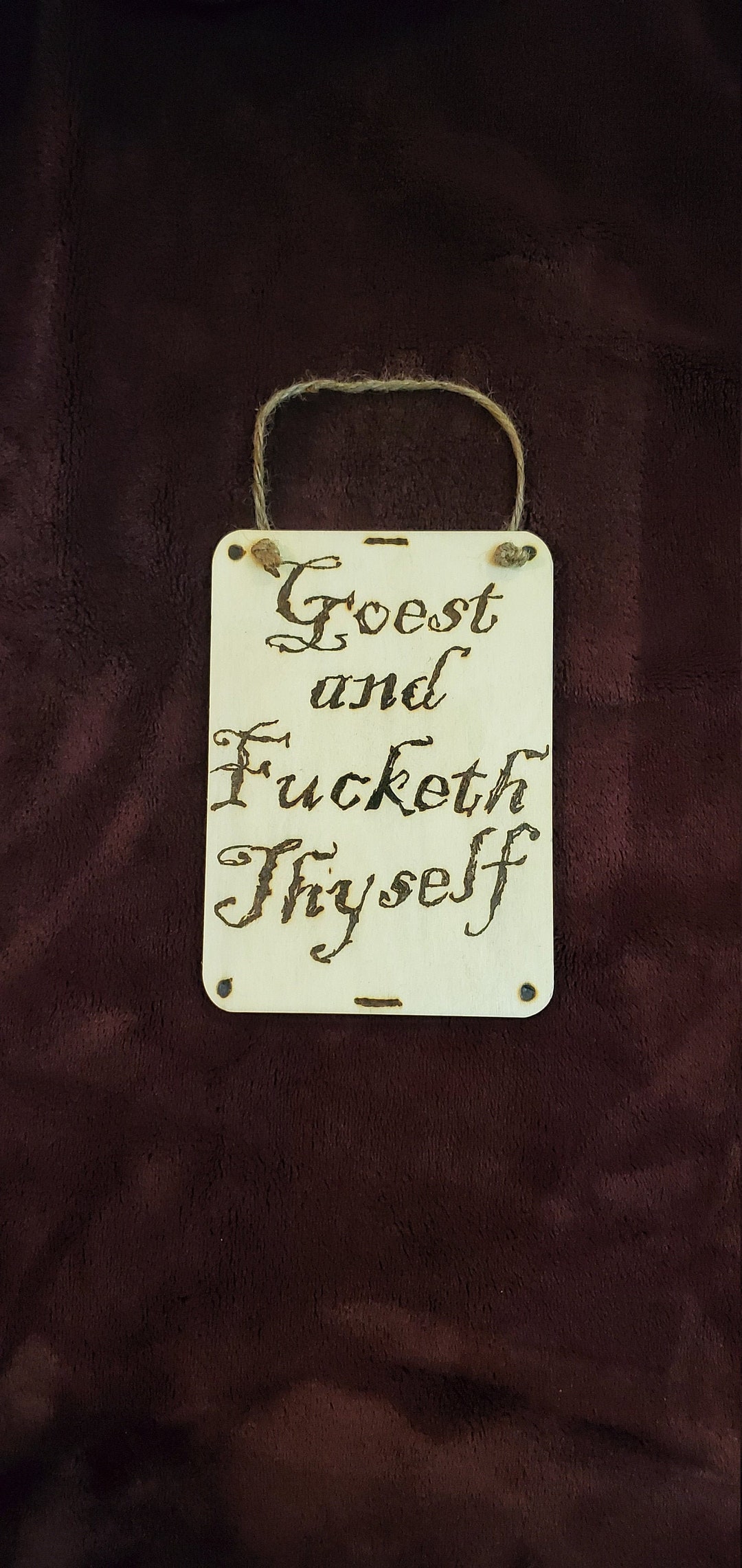 Delightfully Inappropriate Sign - Etsy