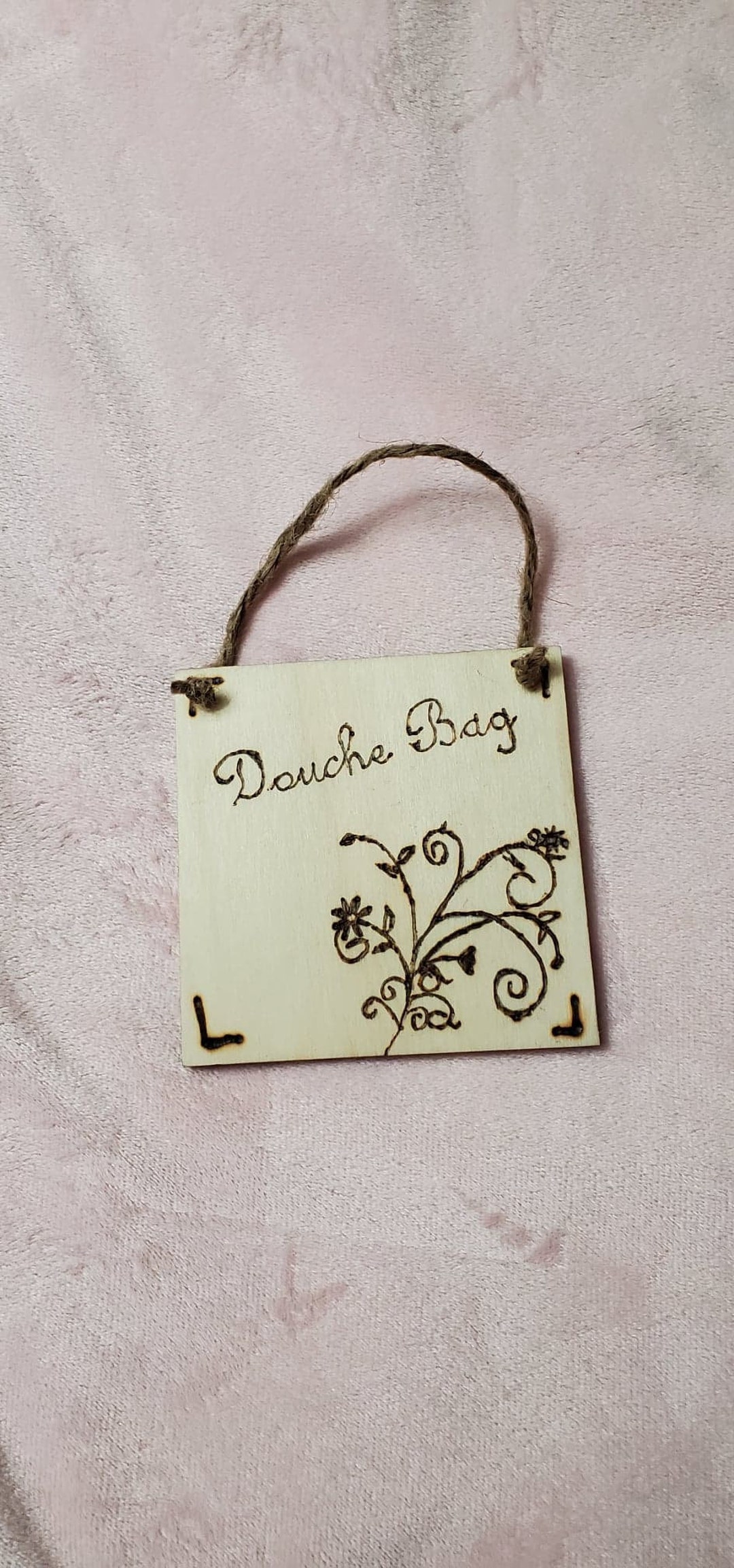 Delightfully Inappropriate Sign Douche Bag - Etsy