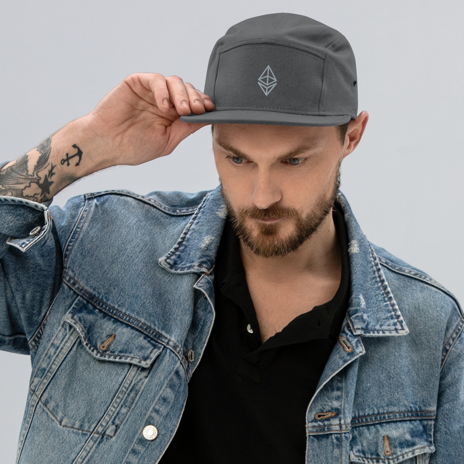 Ethereum Hat NFT Crypto ETH Five Panel Camper Otto Gift - Etsy