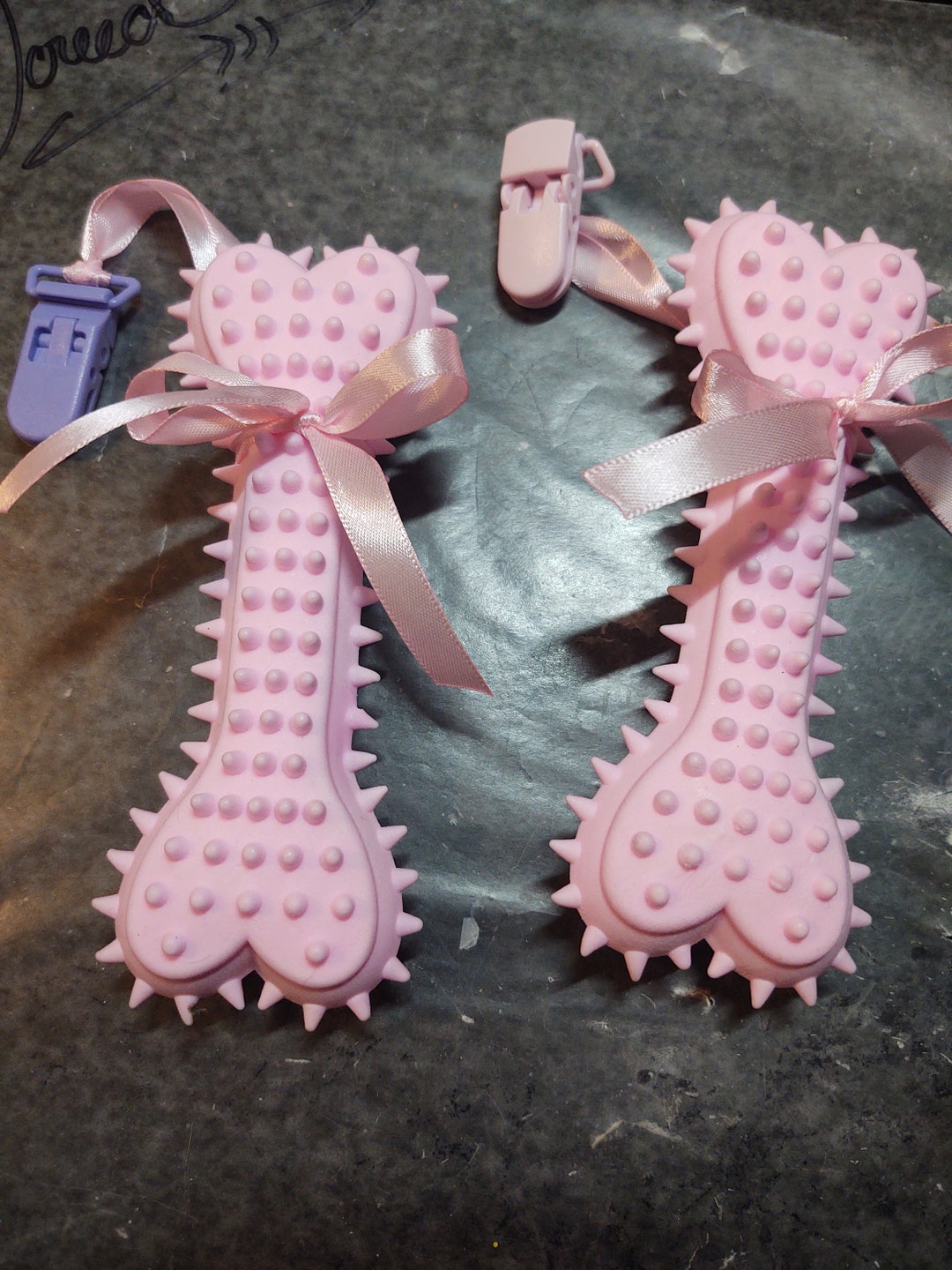 Rubber Stim for Puppy/little Play PINK or BLUE or YELLOW - Etsy