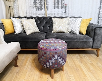 Super Sized Bobbin Wood Stool Giant Spool Stool for Home and - Etsy