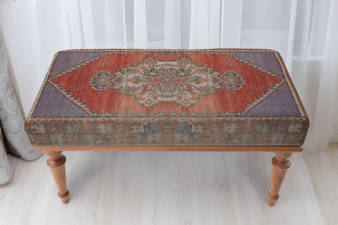 Persian Sitting Bench, Custom Wood Bench, Minimal Furniture, Turkish ...