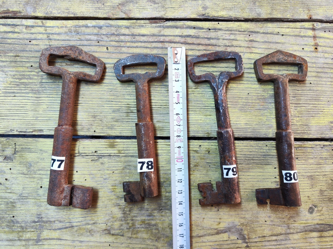 Home Decor,farmhause Vintage Keys,old Wood Door Key, Vintage Decorative ...