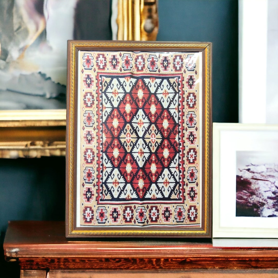 Wall Art, Rug Frame, Art Rug Frame, Wall Decoration, Wall Hanging, Wall ...