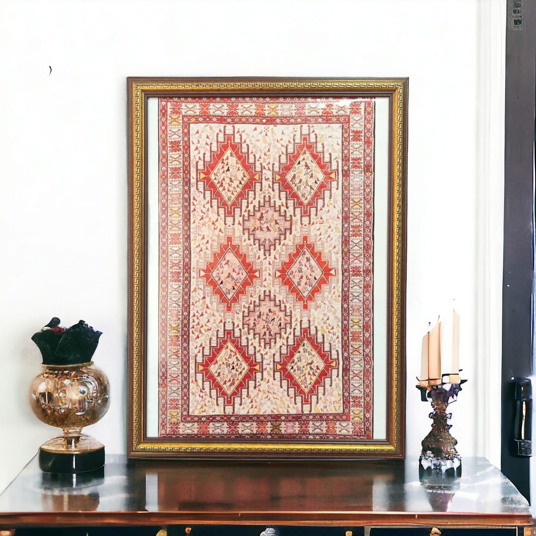 Wall Art, Rug Frame, Art Rug Frame, Wall Decoration, Wall Hanging, Wall ...