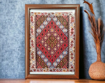 Wall Art, Rug Frame, Art Rug Frame, Wall Decoration, Wall Hanging, Wall ...