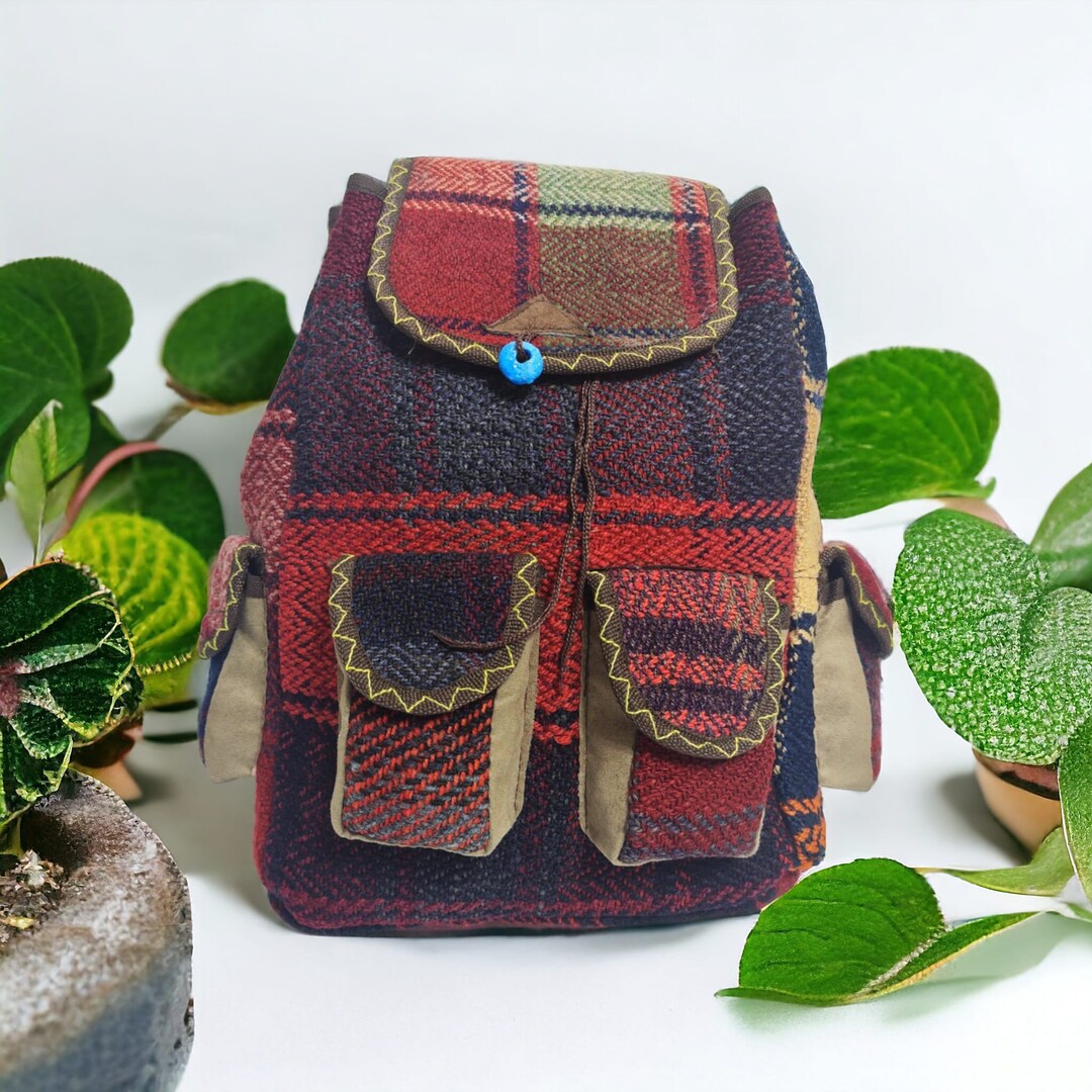 Vintage Authentic Bag Pattern Purse,turkish Kilim Wool Bag,boho Style ...