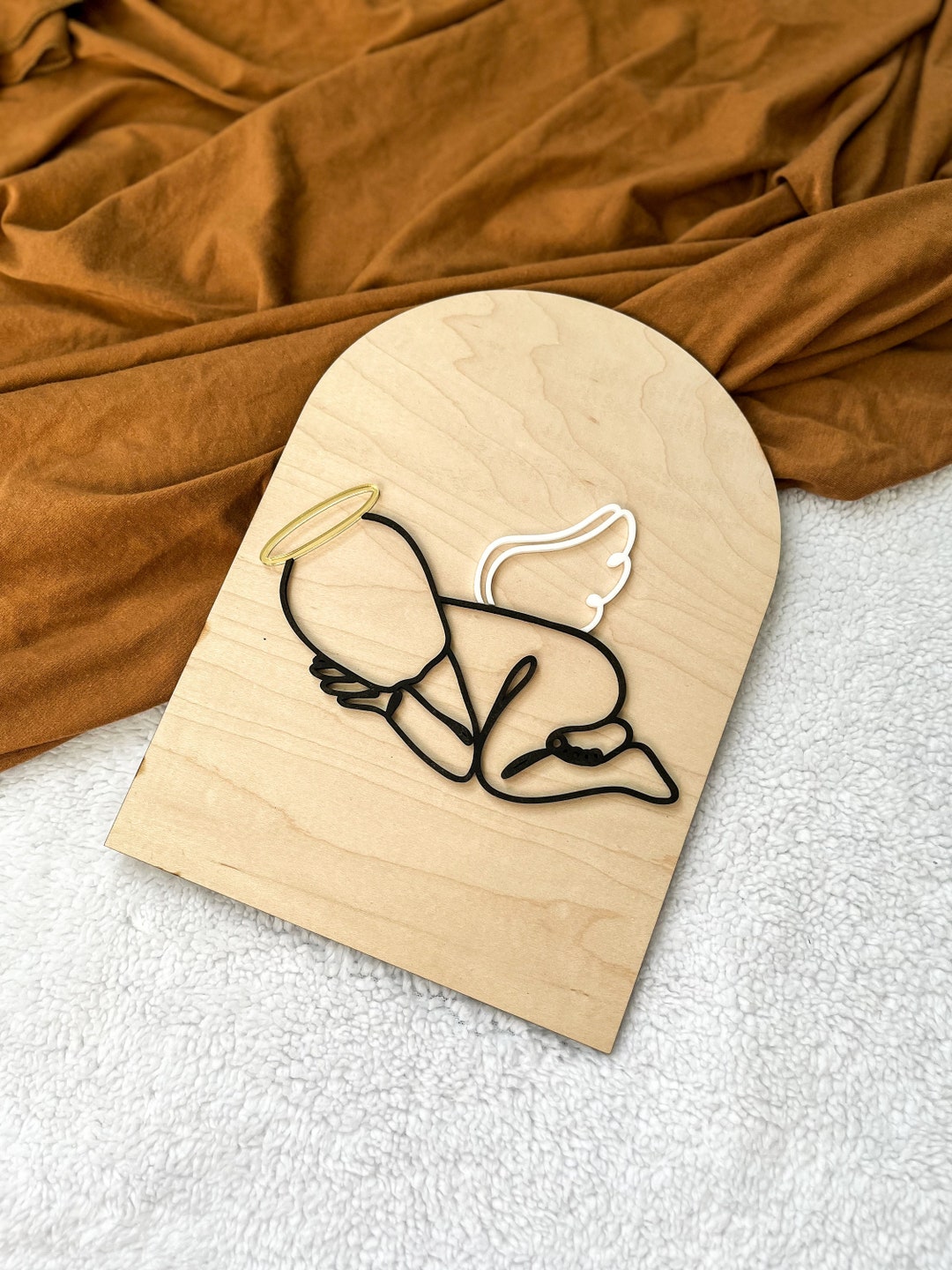 Miscarriage Wood Sign, Stillborn Keepsake, Angel Baby, Infant Loss Gift ...