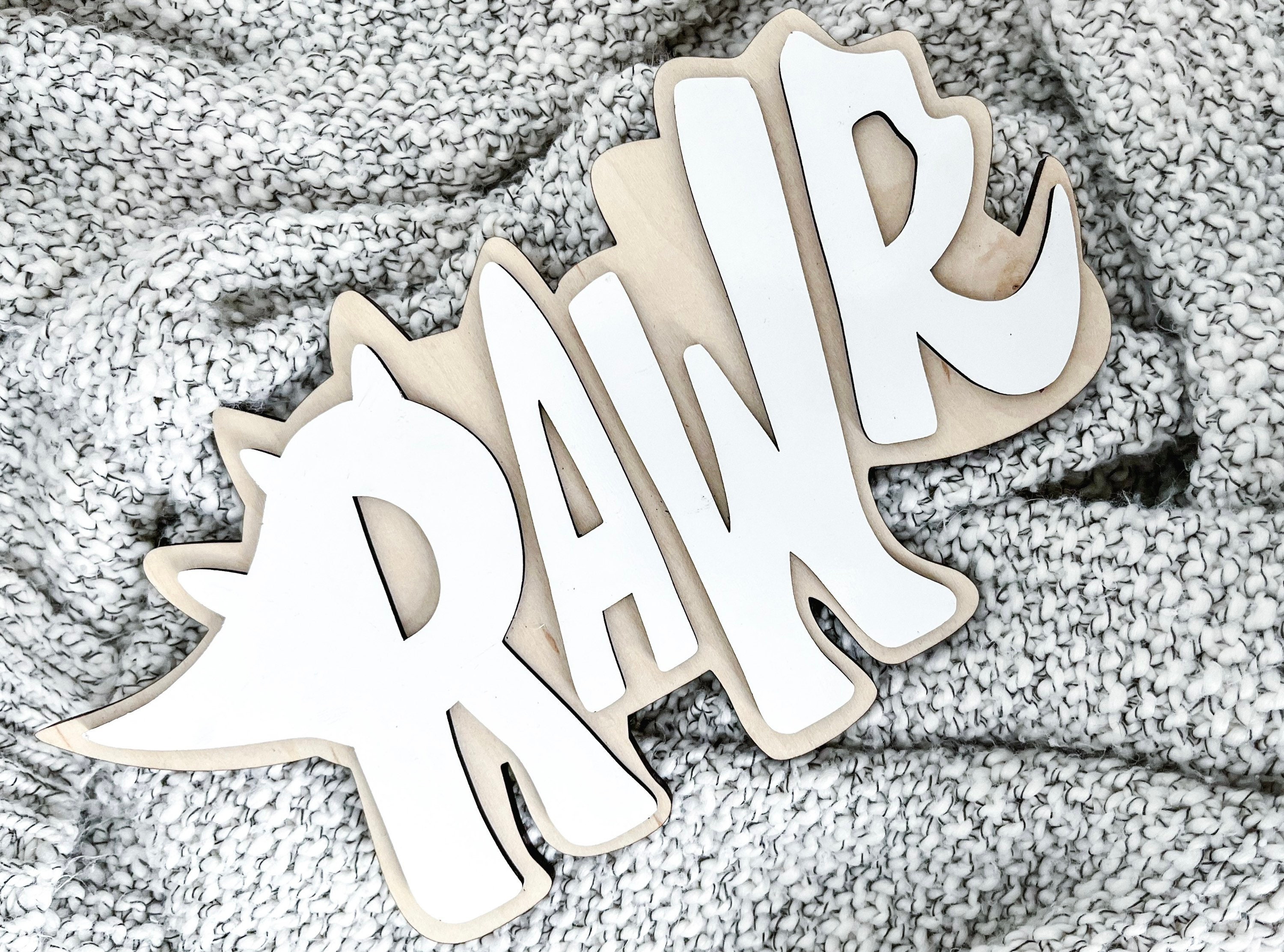 Dinosaur Stand Tall Toddler Room Decor Little Boy Room | Etsy